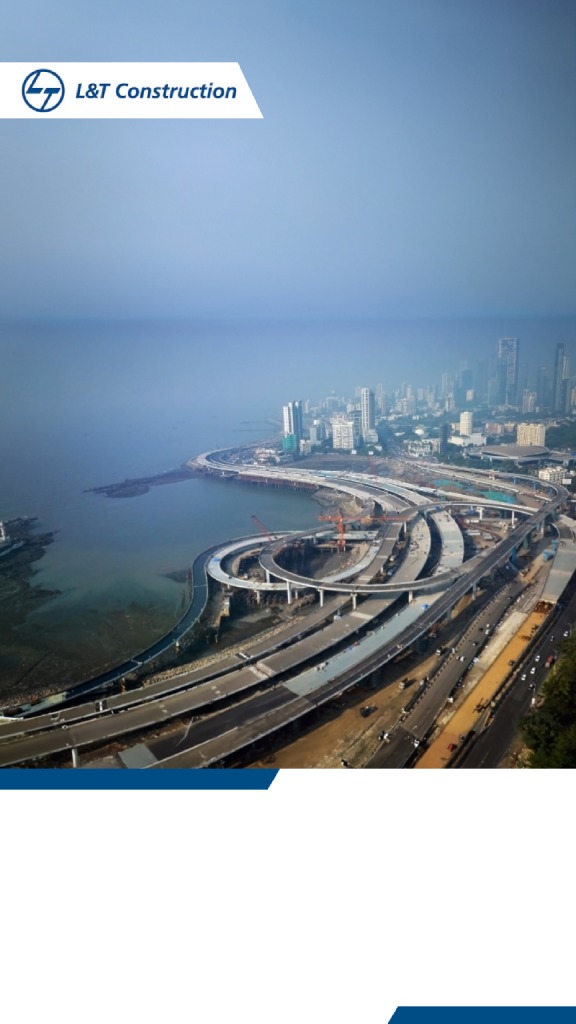 L&T’s Mumbai Coastal Road Project